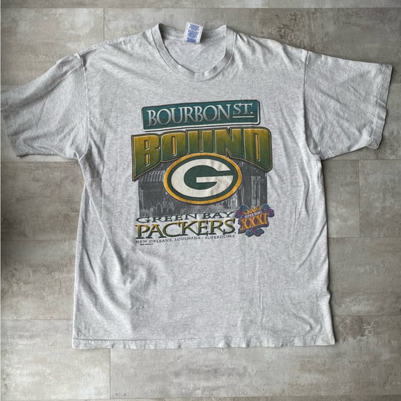 Pro Player | Shirts | Vintage Single Stitch 996 Green Bay Packers Nfl ...
